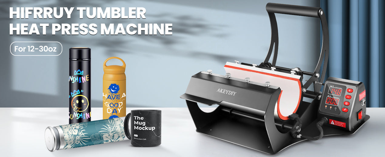 AKEYDIY Sublimation Tumbler Press | Straight Skinny Tumbler Cup Press ...